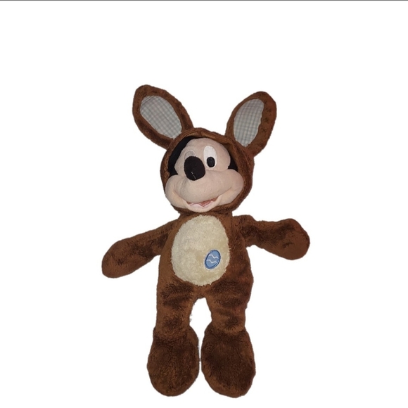 Disney | Toys | Disney Store Mickey Mouse Easter Bunny Rabbit Brown ...